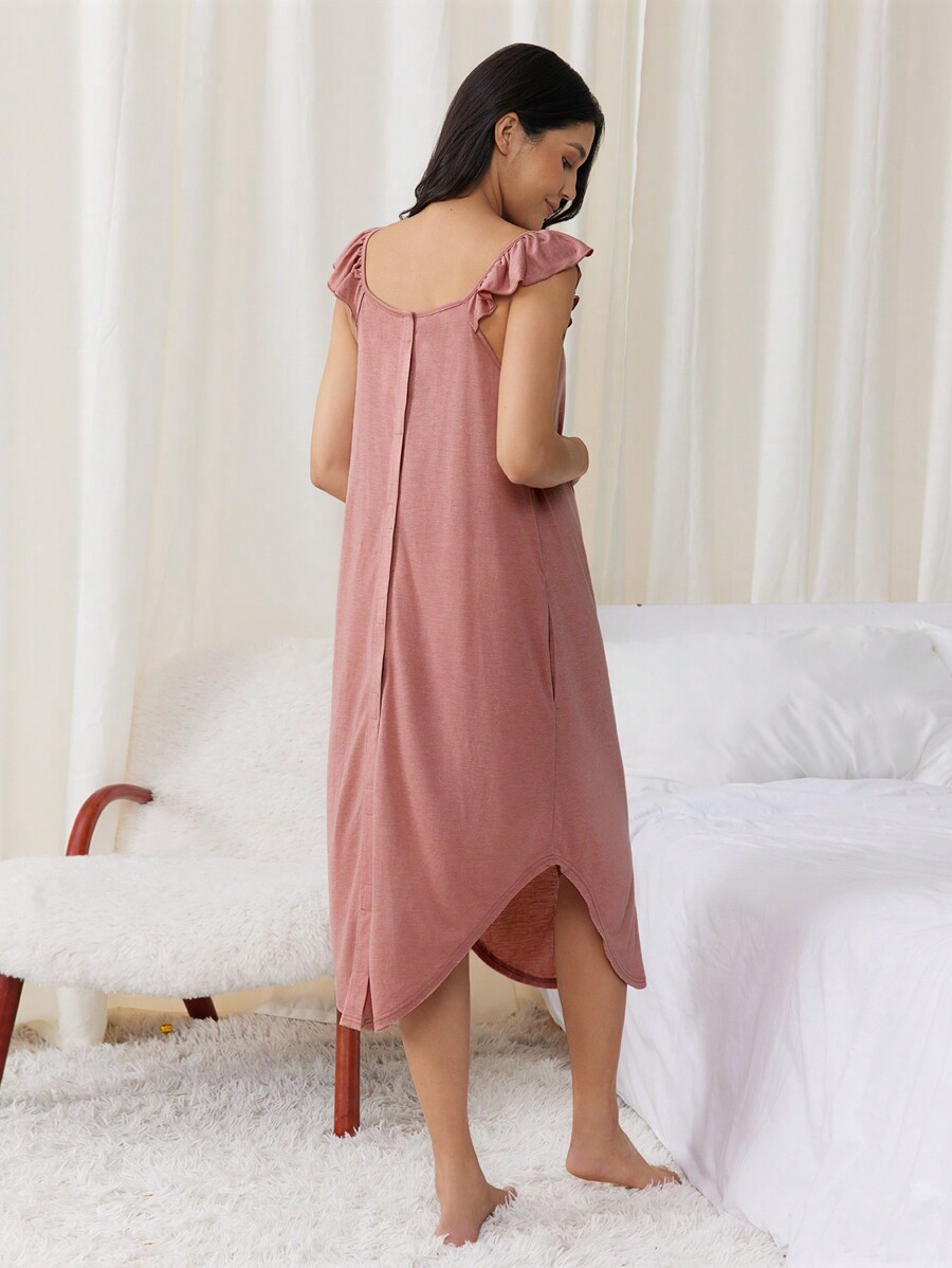 SHEIN Mom Labor And Delivery Gown For Hospital, For Maternity | SHEIN USA