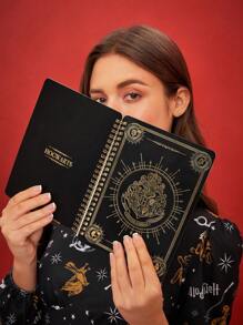 HARRY POTTER X SHEIN Animal Badge Design Notebook | SHEIN USA