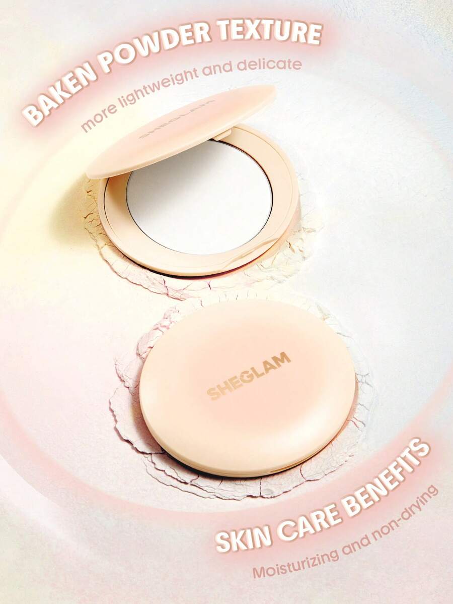 SHEGLAM Magic Veil Setting Powder-Alabaster Compact Powder Natural ...