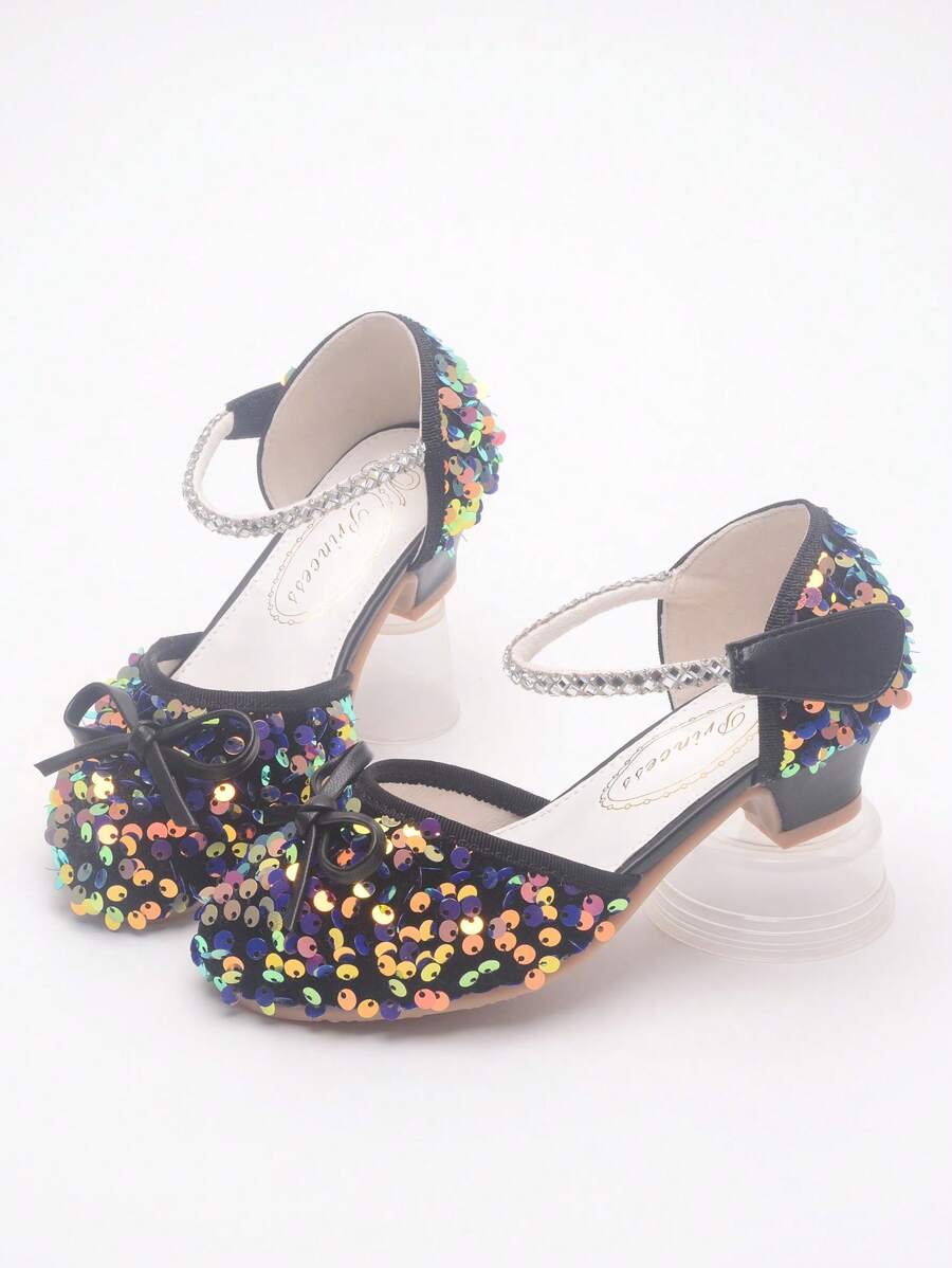 Girls High Heels, Children Princess Shoes, Little Girl Model Runway ...