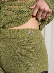 AiiRZ Set coordinato a maglia invernale, cardigan lavorato all ...