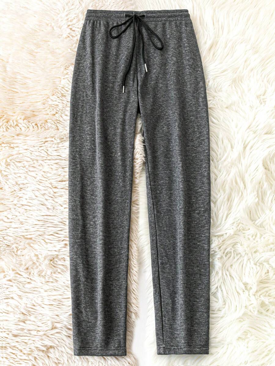 SHEIN Relaxiva Plus Size Women's Thermal Thermal Lined Leggings, Warm ...