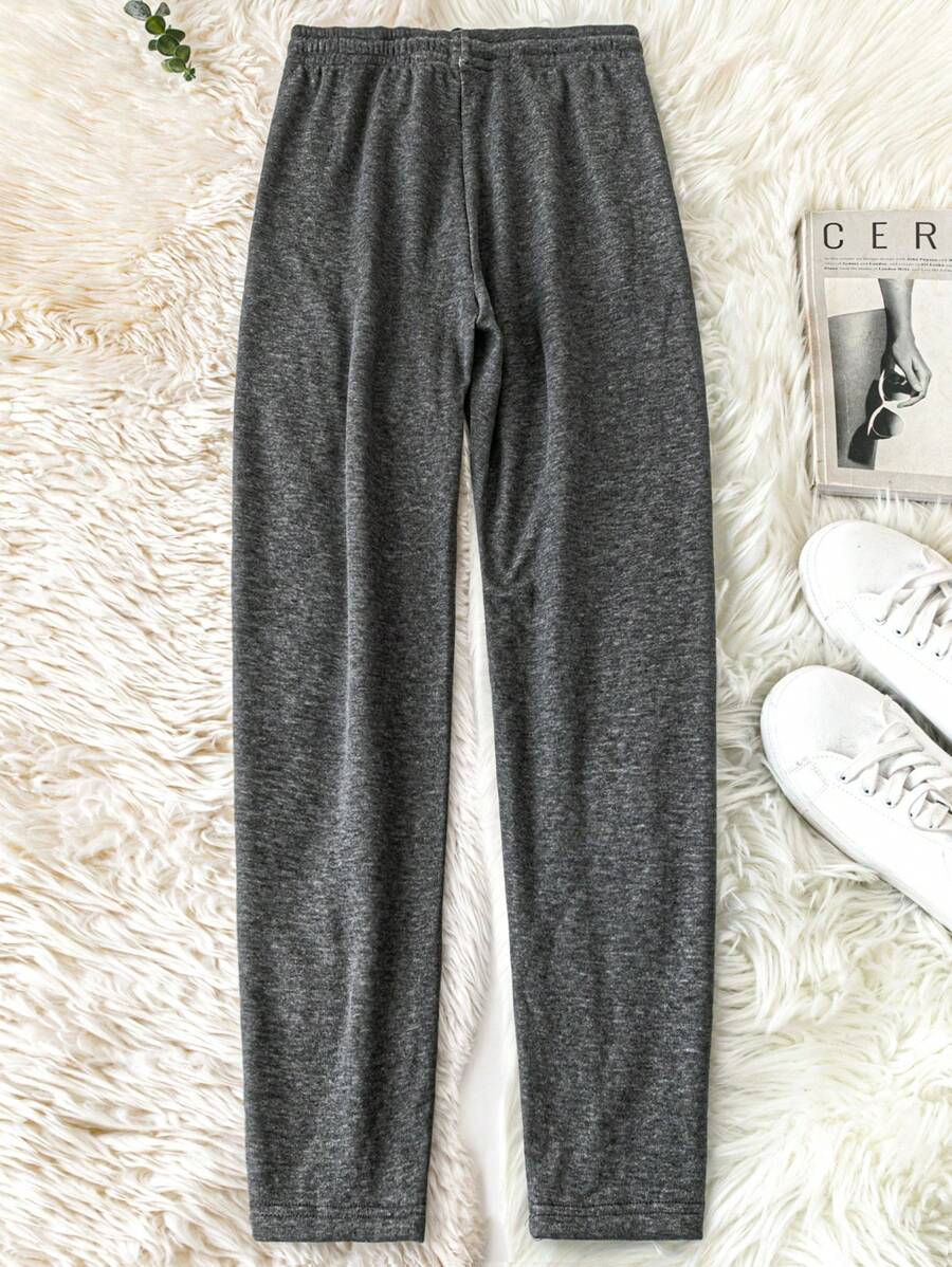 SHEIN Relaxiva Plus Size Women's Thermal Thermal Lined Leggings, Warm ...