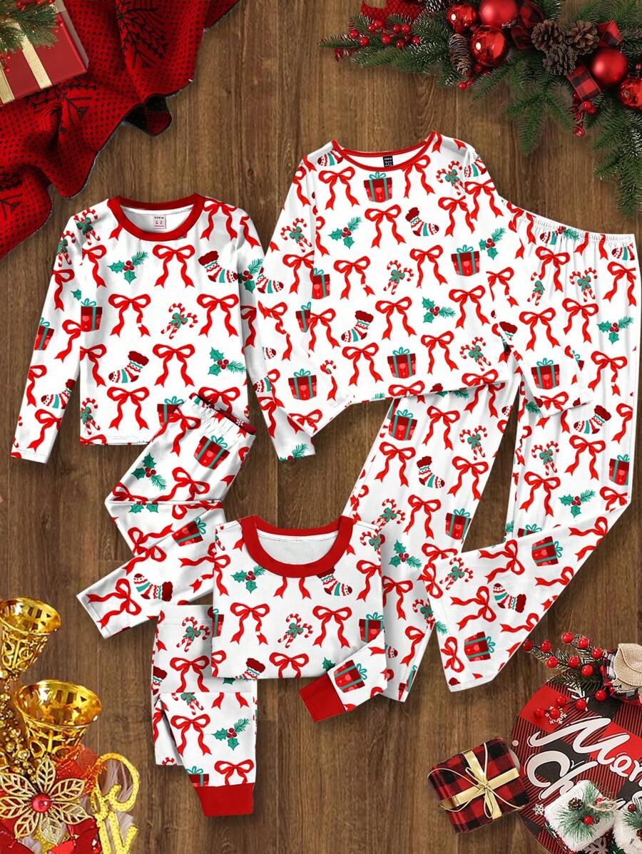 SHEIN Essnce Christma Pajamas, Christmas Famili, Family Christmas ...