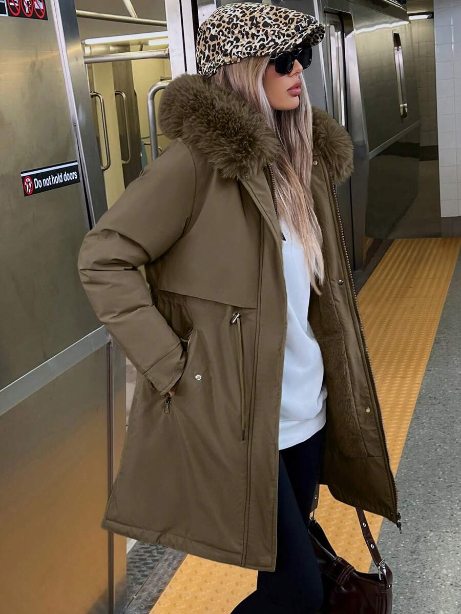 Aveloria Affinna 2024 French Style Ins Padded Padded Coat For Women ...