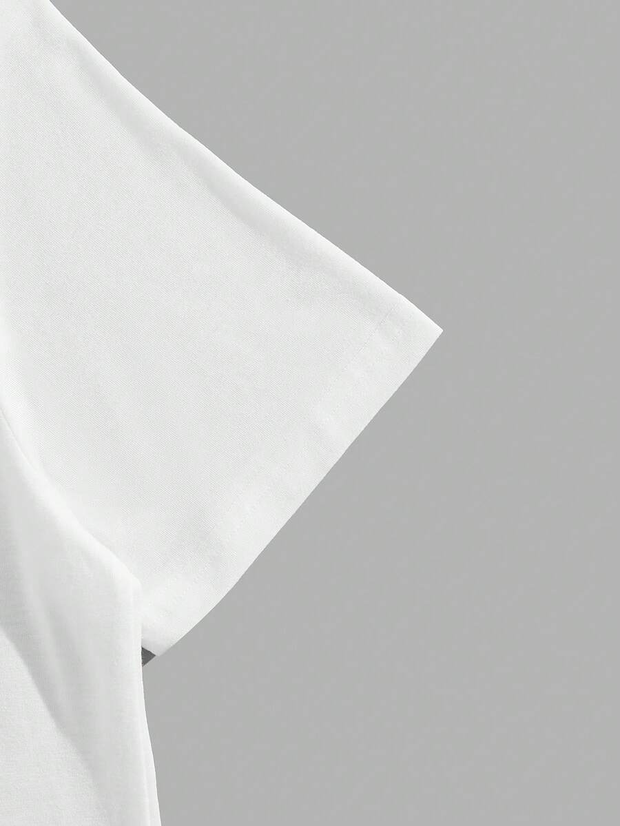 Manfinity Homme 2025 New Year Chinese Snake Year Red Silhouette Print ...