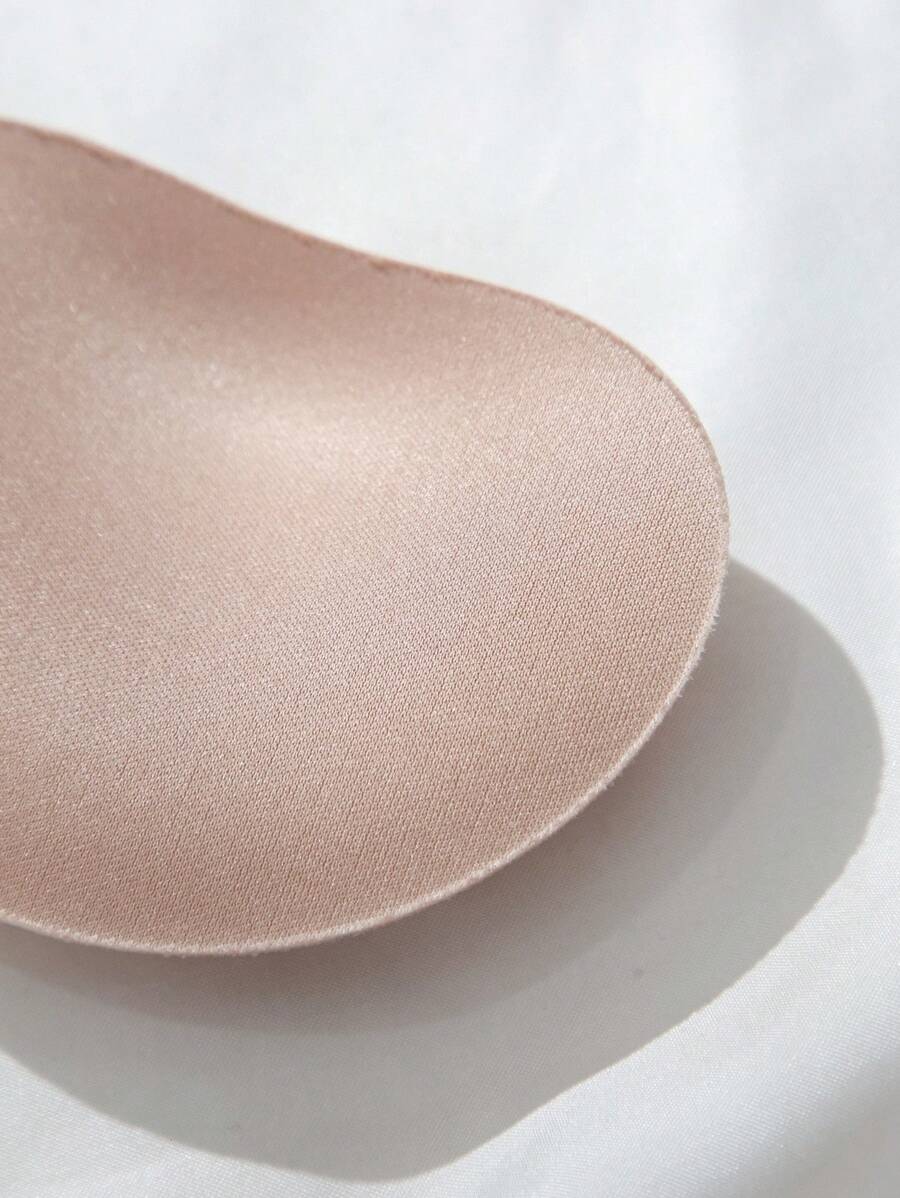 Discreet Minimalist Plain Color Heart-Shaped Chest Pads, Anti-Flashing ...