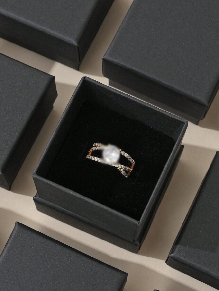 SHEIN 12pcs Mini Ring & Jewelry Boxes, Great For Holiday Parties And ...