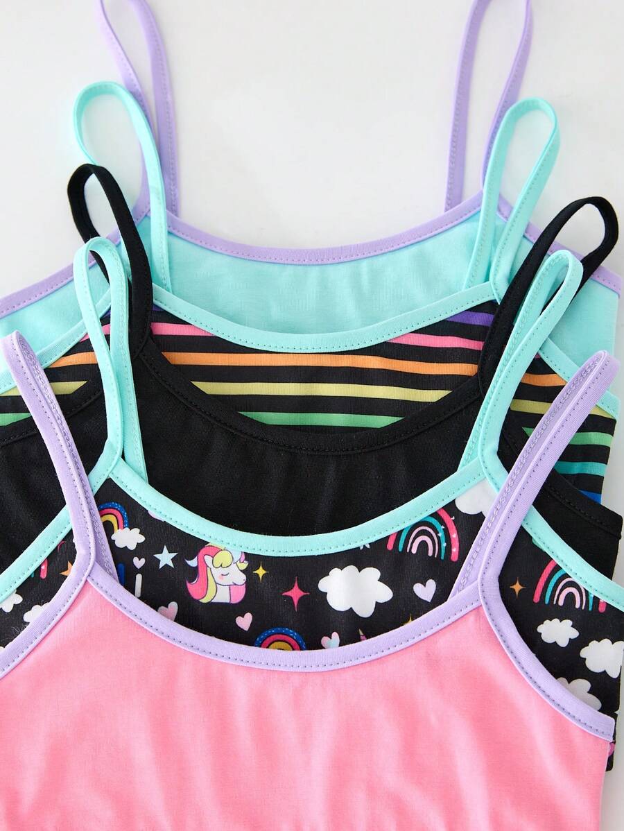 SHEIN Set de 5 piezas de ropa interior suave y cómoda con estampados de ...