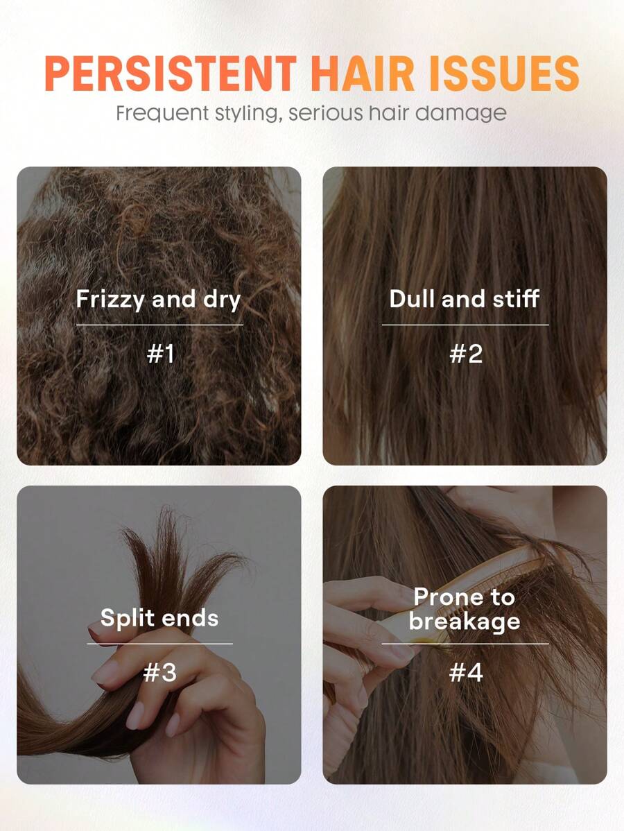 SHEGLAM HAIR Hot Streak Leave-In Protection Serum 50ml,Heat Protectant ...