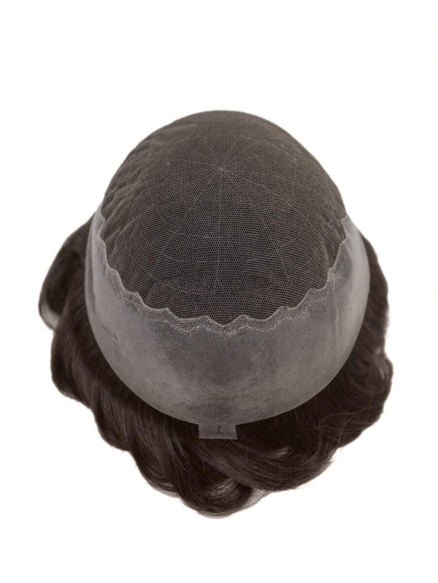 HD Spitze Toupet Haarsystem aus Echthaar für Herren, schweizer ...