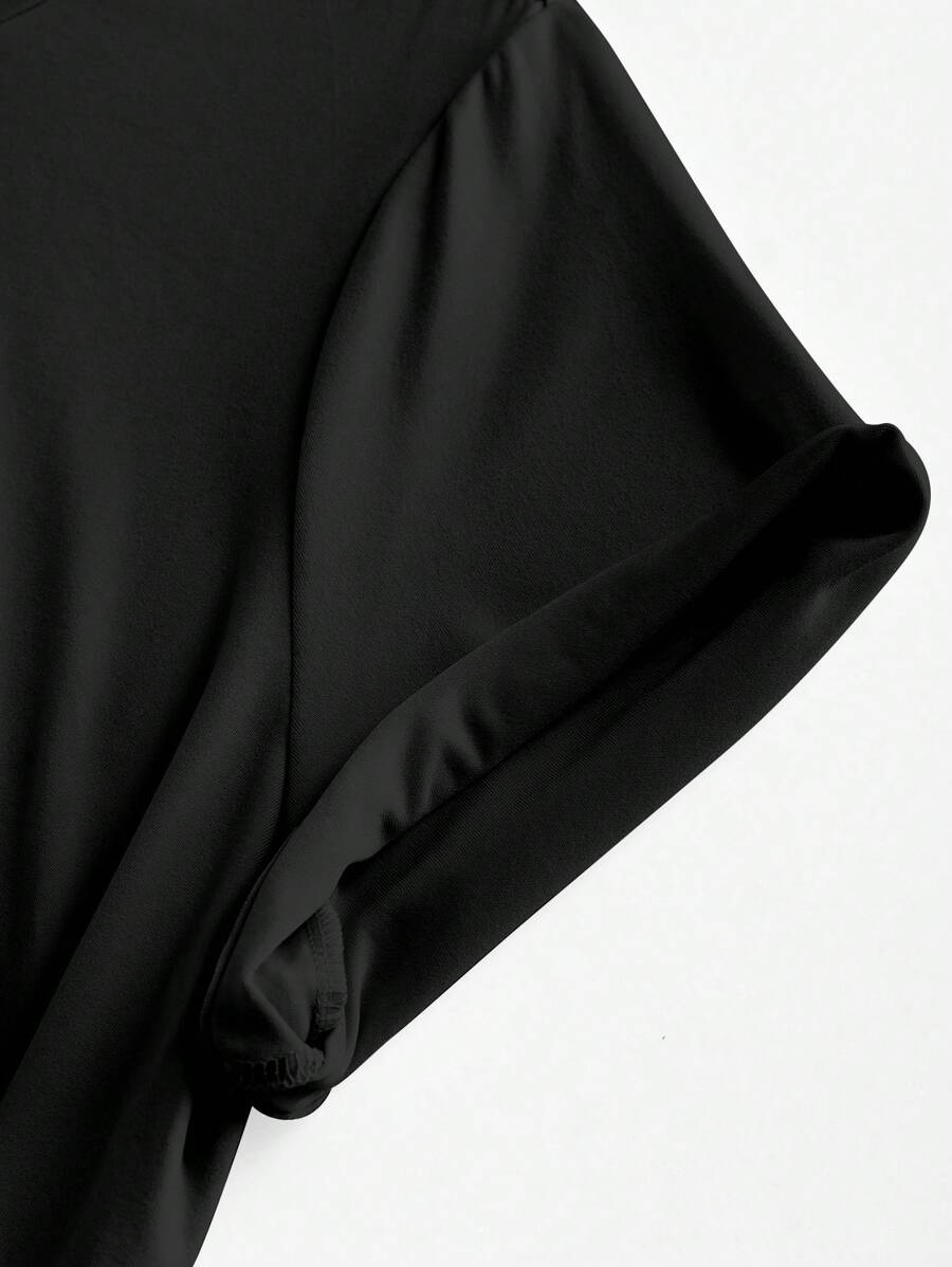 SHEIN EZwear Jesus é a Razão da Temporada Impressão Gráfica Camiseta de ...