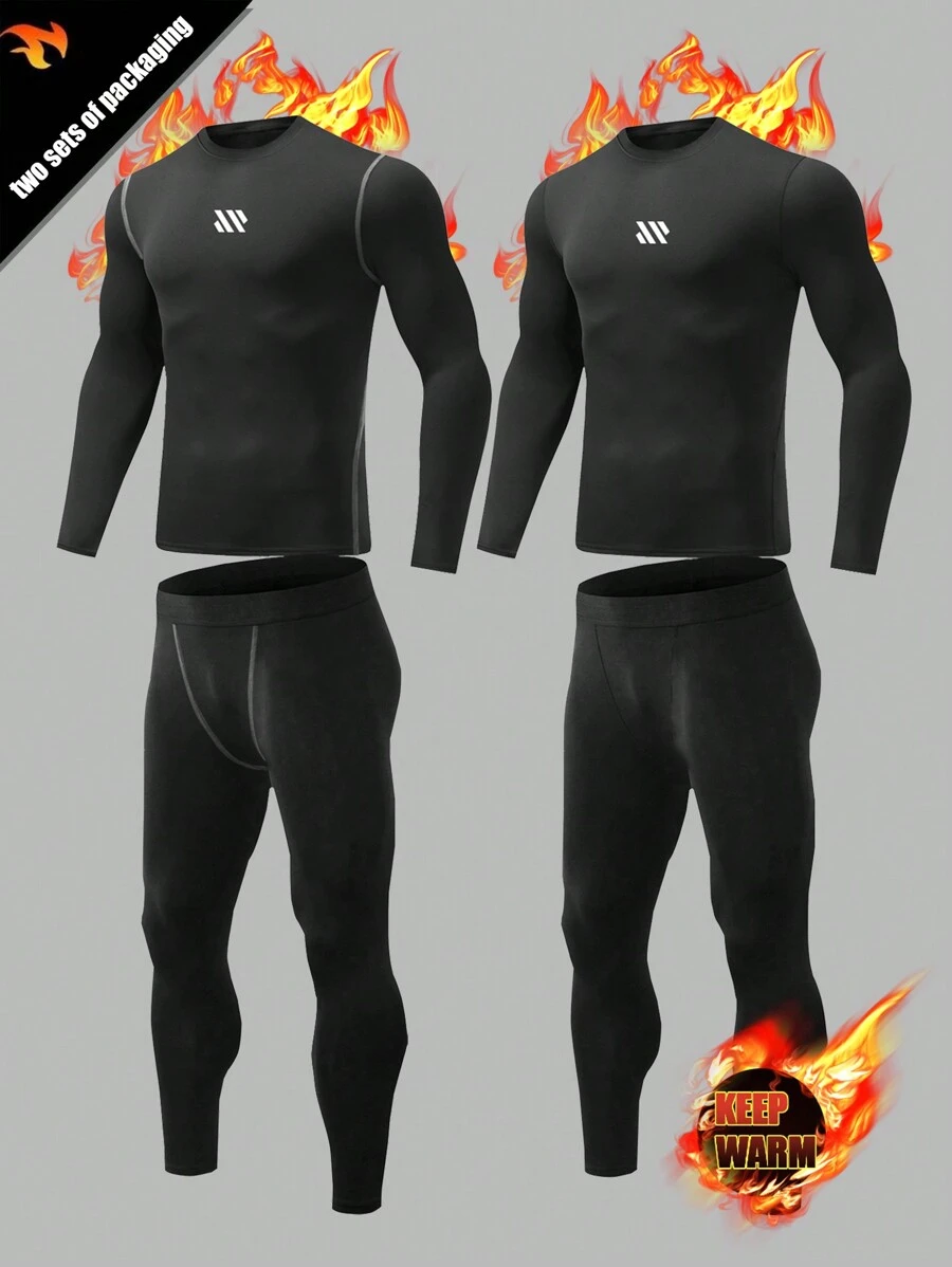 Manfinity Sport Corelite Men's Slim Fit Long Sleeve Tracksuit Set ...