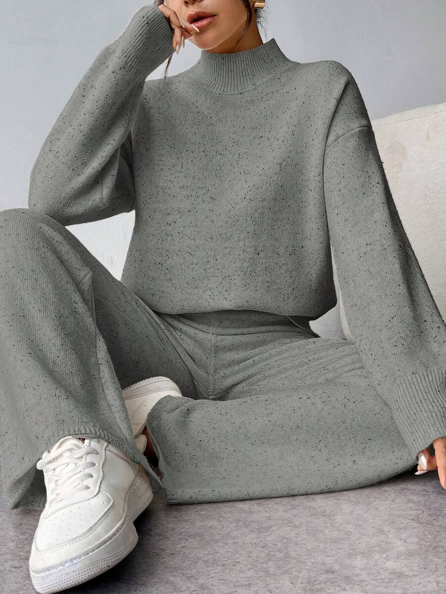 Firerie Set de 2 piezas con suéter holgado y cómodo de punto y ...