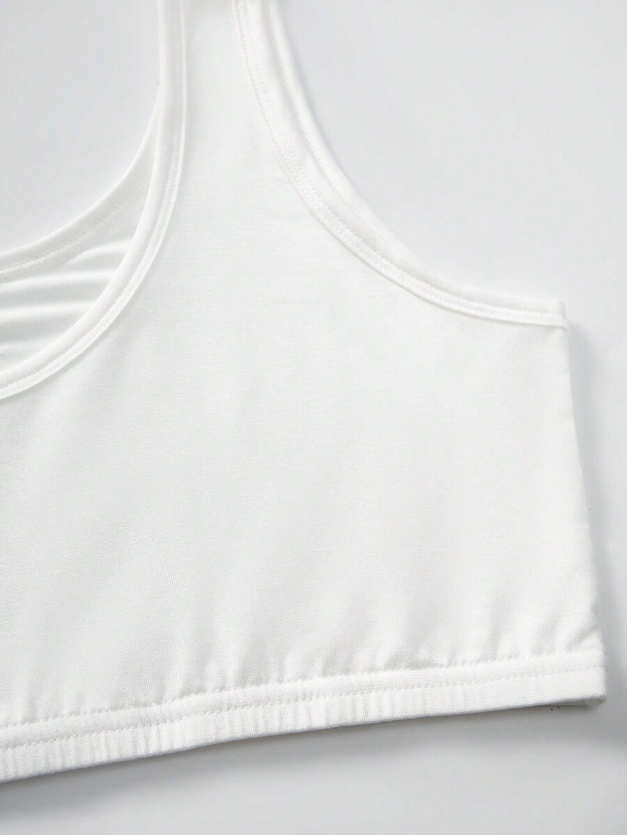 SHEIN 6pcs/Set Tween Girls' Comfort Soft Undershirts For Adolescent ...