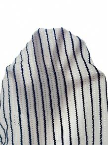 SHEIN EZwear Striped Print Split Hem Tube Top | SHEIN USA