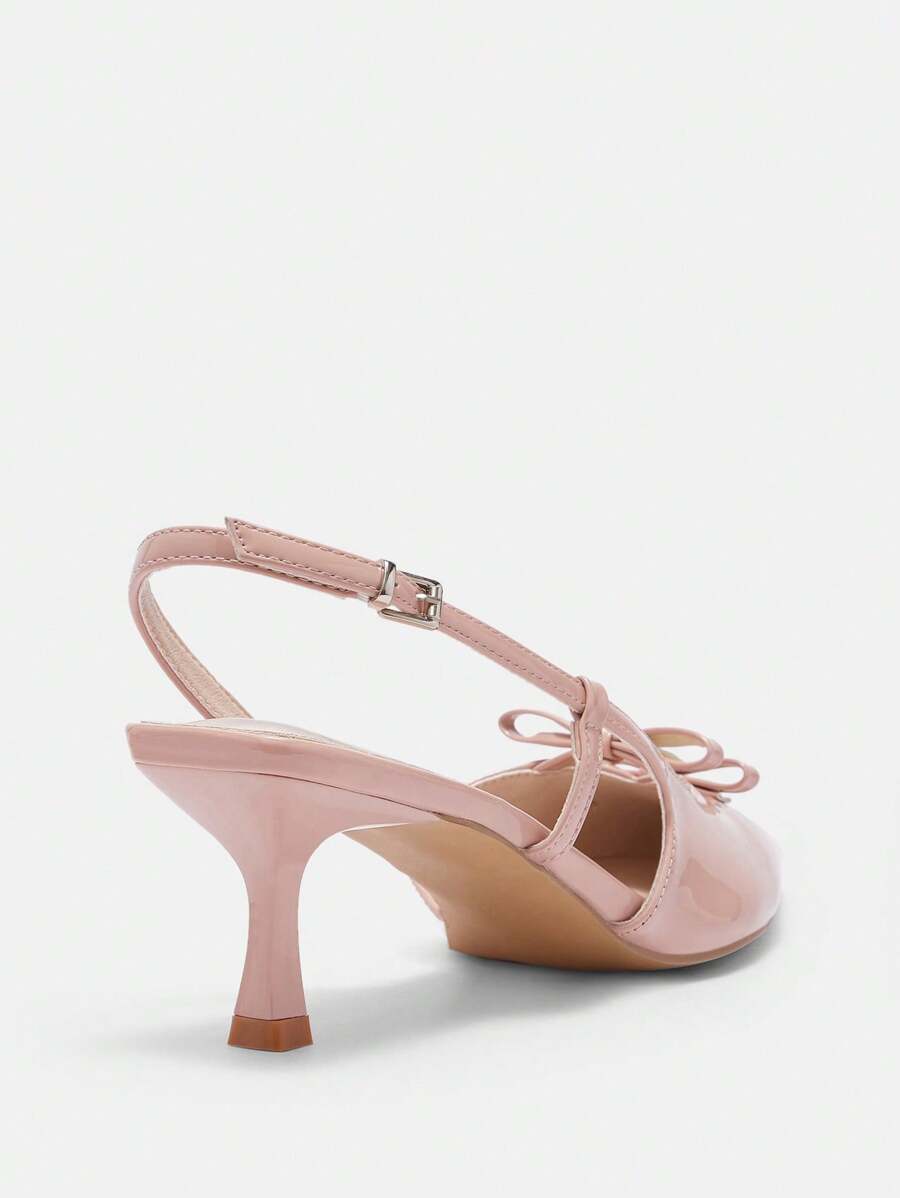 CUCCOO CHICEST Women's High Heel Pumps With Bow Detail, Pointed Toe ...