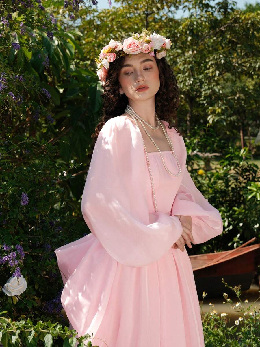 SHEIN MOD The Queen Of Angels Organza Gown,Official Bridal/Event Gown ...