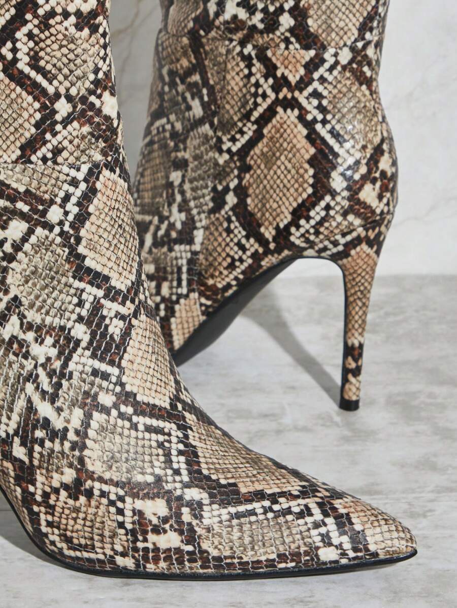 SHEIN SHUZIA Women Everyday Pointed Stiletto High Heeled Fashionable ...