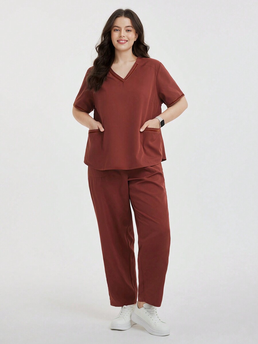 SHEIN TaskFit Plus Size Uniform Set for Sale Australia| New Collection ...