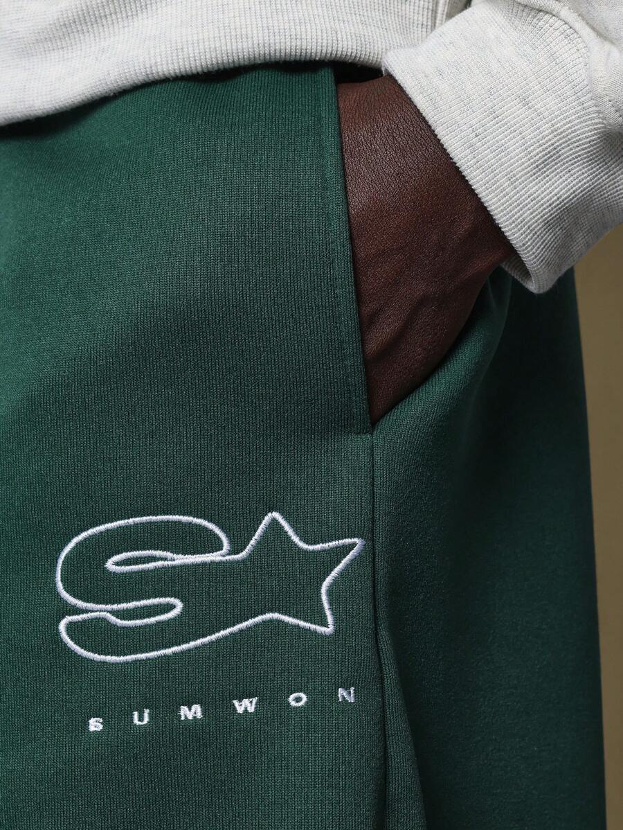 SUMWON Cozy Athletic St. Patrick'S Day Celebration Wide-Leg Sweatpants ...