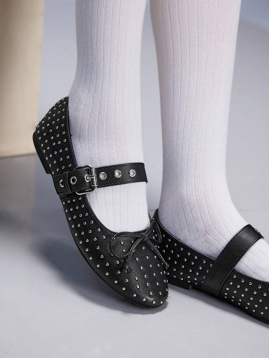 CUCCOO GRLICON Damen Y2K Stil Flache Schuhe, geeignet für Punk, Biker ...