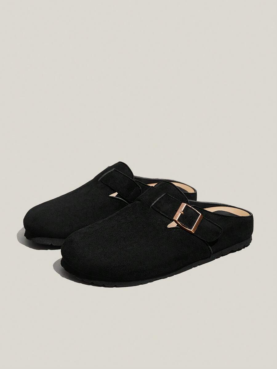 Solecia Women's Solid Color Metal Decor Casual Flat Loafers Spring ...