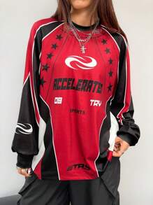 Coolane Women's Couple Costumes Going Out Race Car Driver Knit Graphics ...