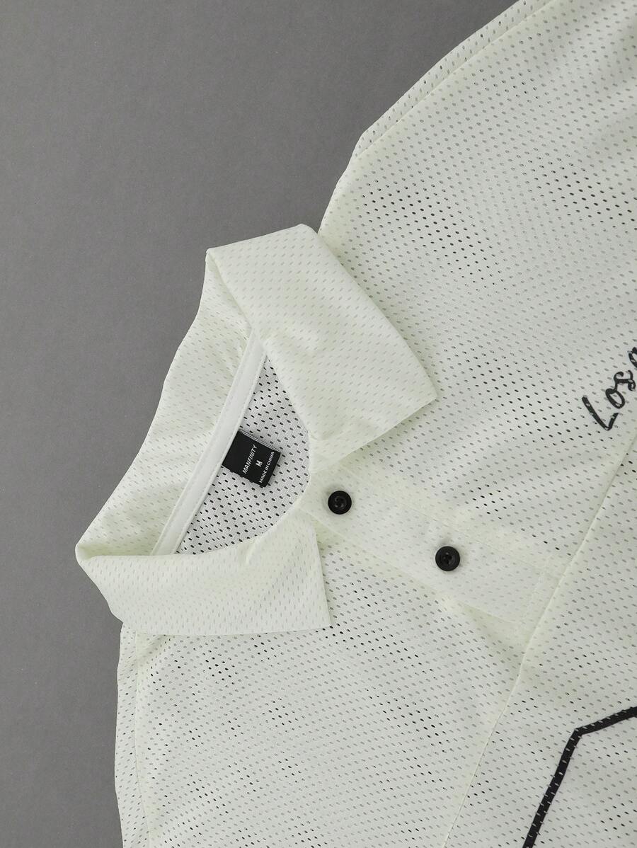 Manfinity Sporsity Men's Sports Academy INS Trendy Basketball Jersey ...