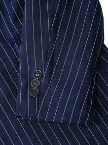 Manfinity Mode Men's Double Breasted Formal Suit Set: Jacket And ...