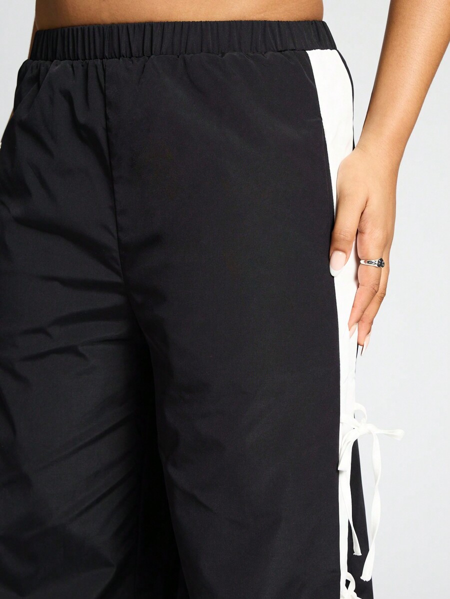 SUMWON WOMEN Low Rise Wide Leg Cargo Pants | SHEIN USA