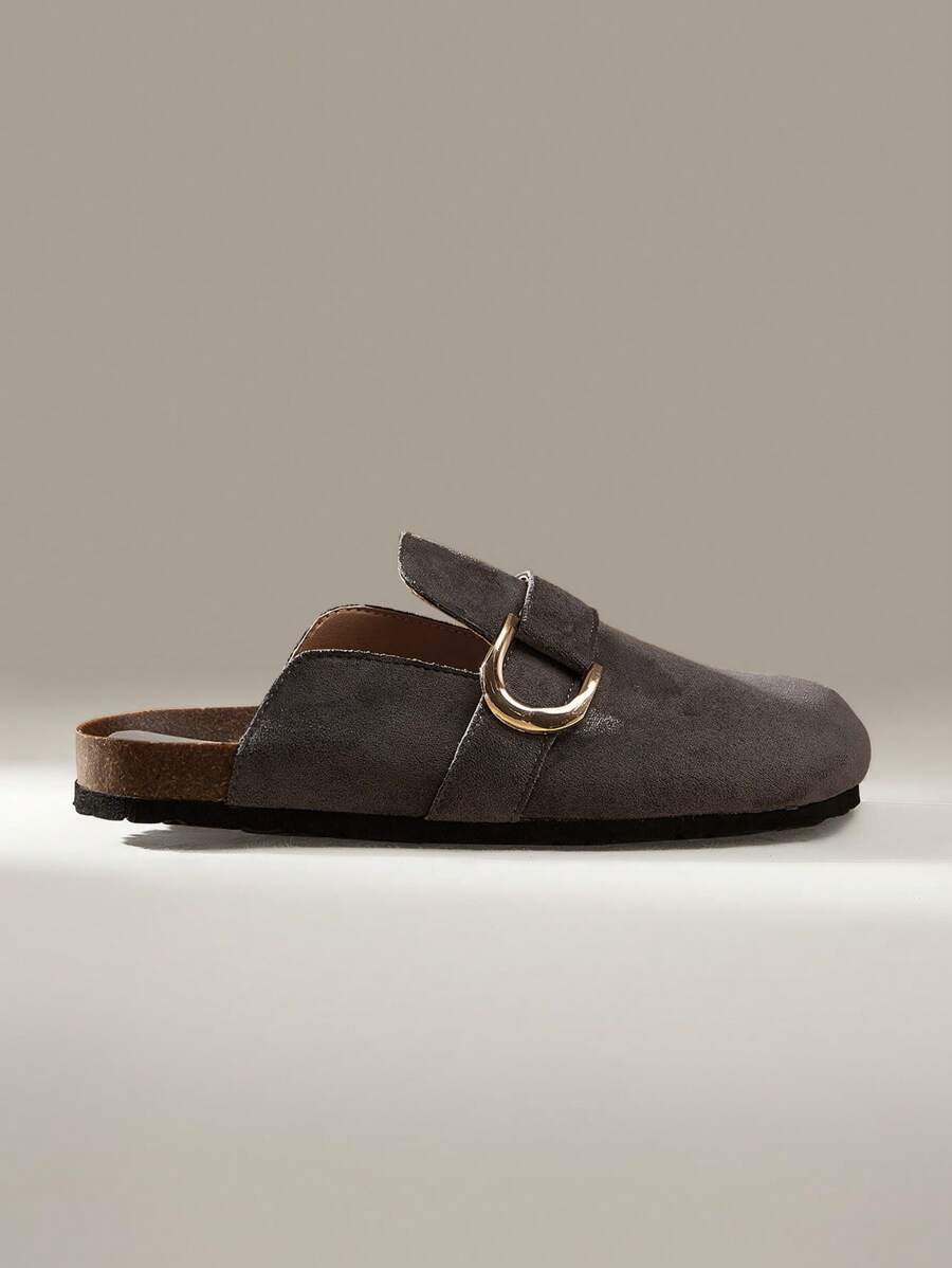 Solecia Sabots à bout rond avec semelle en liège et sangle ajustable ...