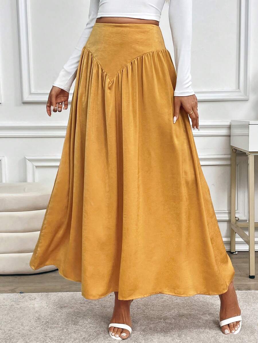 SHEIN LUNE Damen einfarbiger minimalistischer modischer Lässig Alltags ...