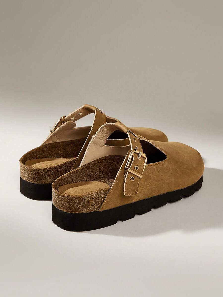 Solecia Vintage Platform Clog Sandals For Women, New Increased Height ...