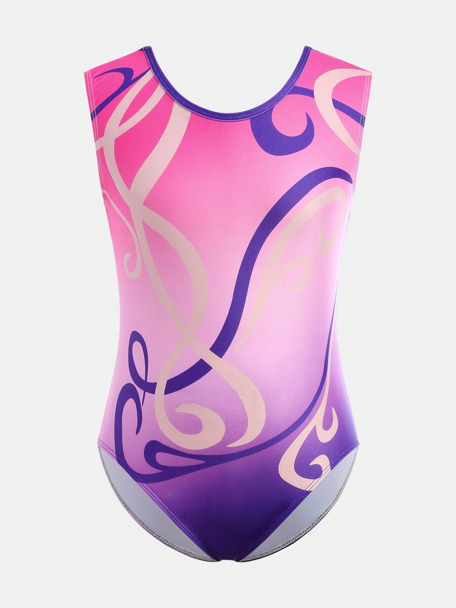 SHEIN Young Girls Activewear Camisole Leotard Tight Fit Spandex ...