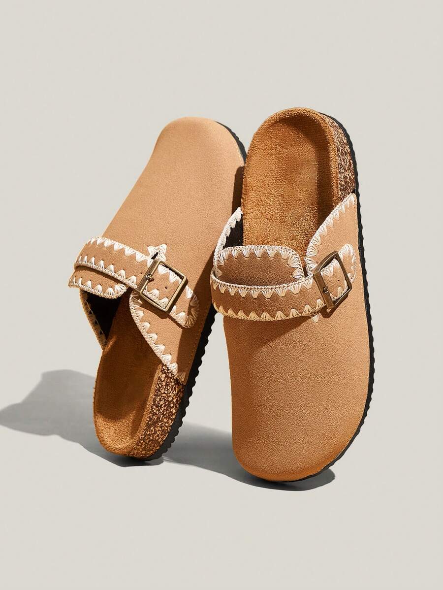 Solecia Women's Fluffy Platform Slippers, Warm Round Toe Shoes ...