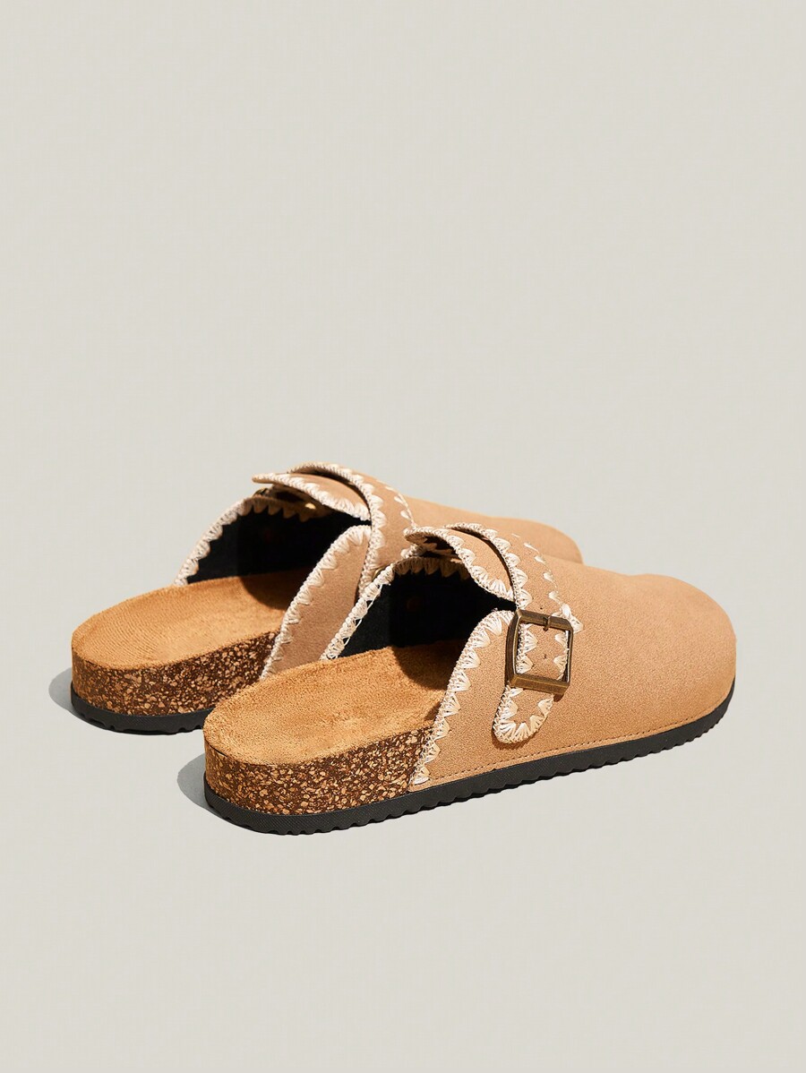 Solecia Women's Fluffy Platform Slippers, Warm Round Toe Shoes ...