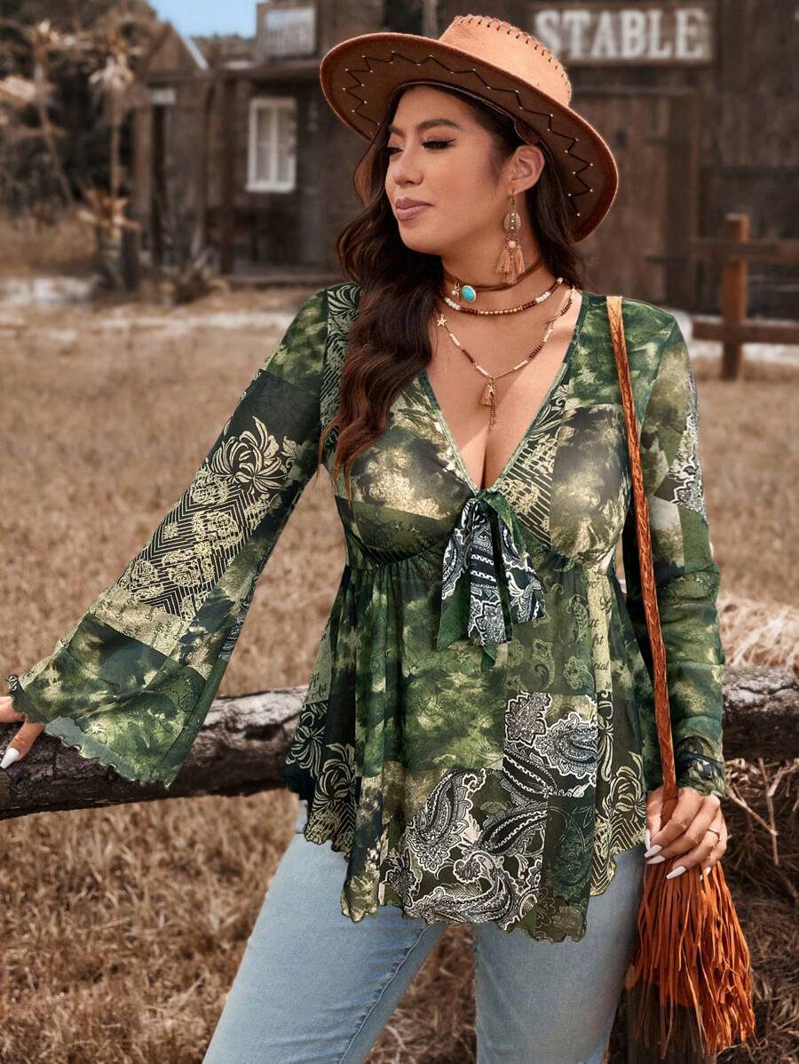 SHEIN VCAY Winter Clothes For Women Thanksgiving Outfi Going Out Tops ...