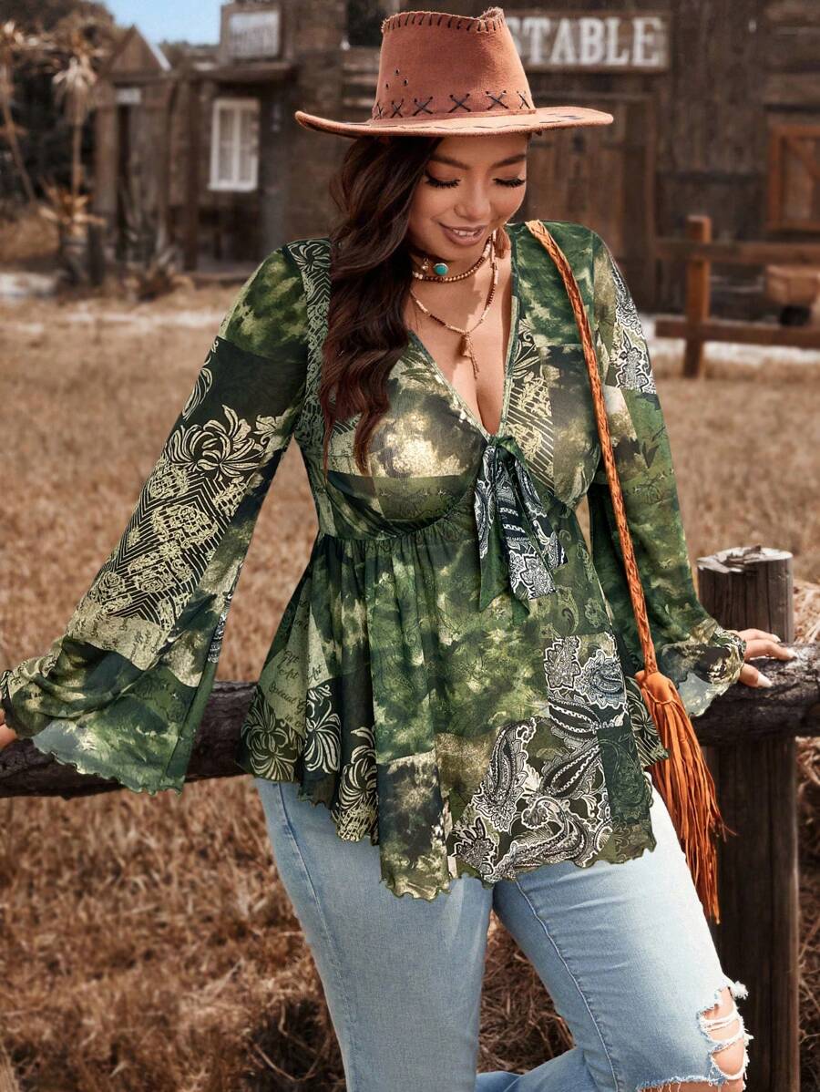 SHEIN VCAY Winter Clothes For Women Thanksgiving Outfi Going Out Tops ...