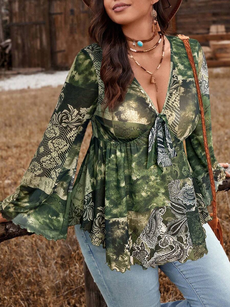 SHEIN VCAY Winter Clothes For Women Thanksgiving Outfi Going Out Tops ...