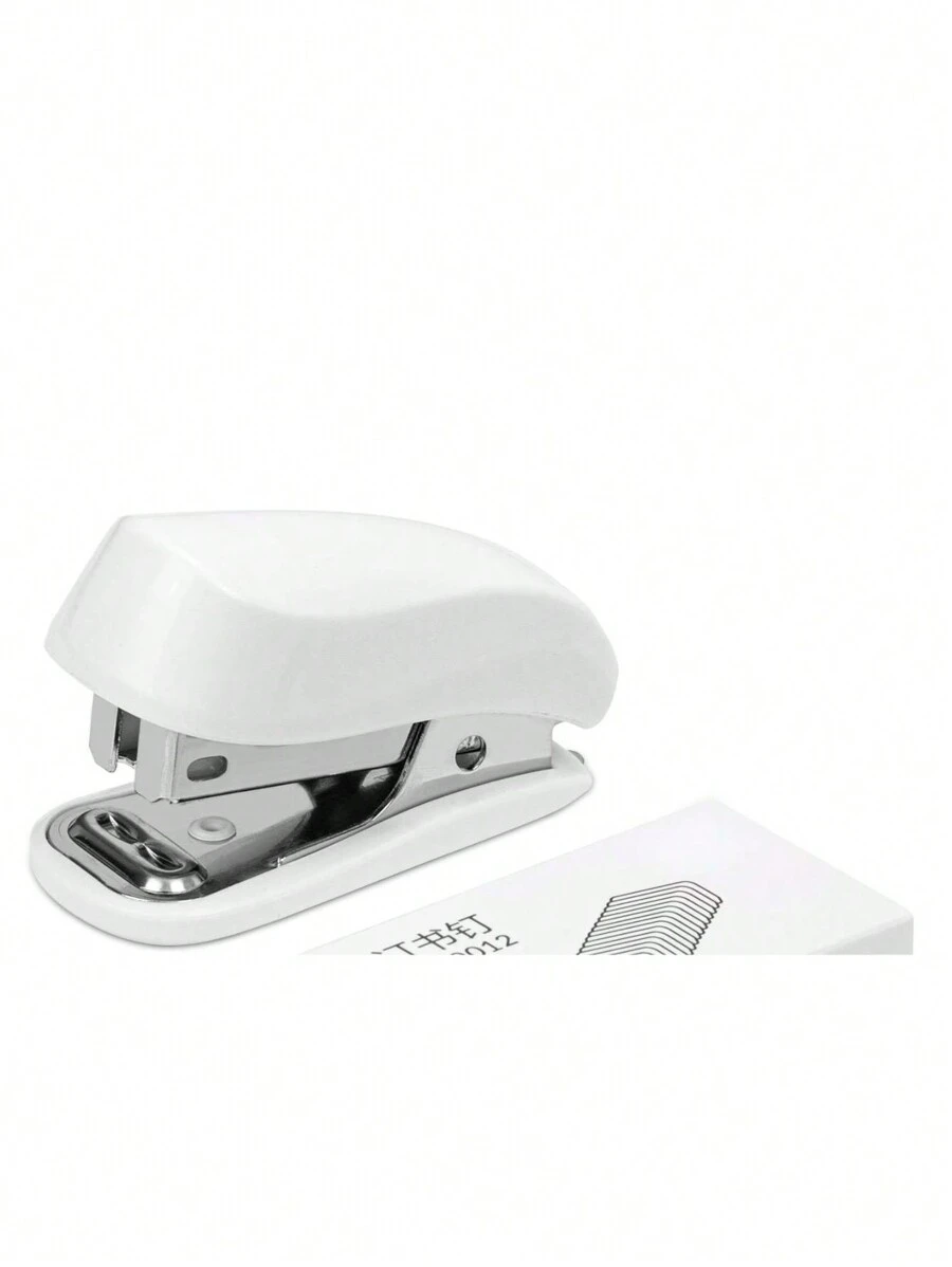 1pc White 3-In-1 Mini Stapler, Saddle Stapler And Staple Remover Set ...