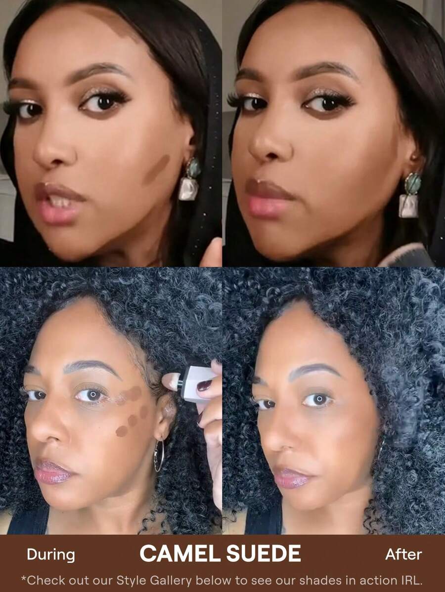 SHEGLAM Sun Sculpt Liquid Contour-Camel Suede Gel Cream Contour Non ...