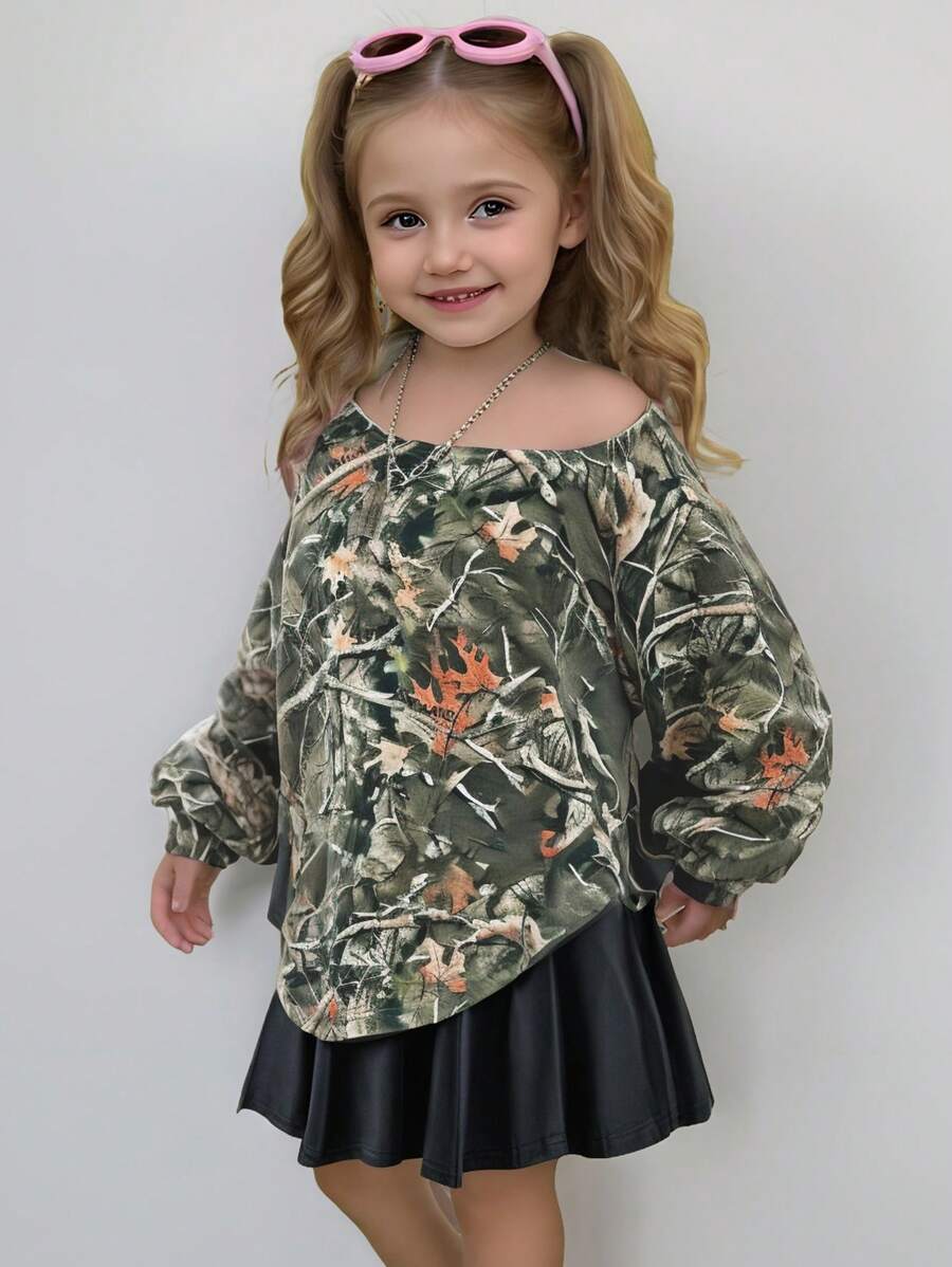 Coolane Tween Girls Spring/Summer Y2K Graphics Stretchy Off The ...