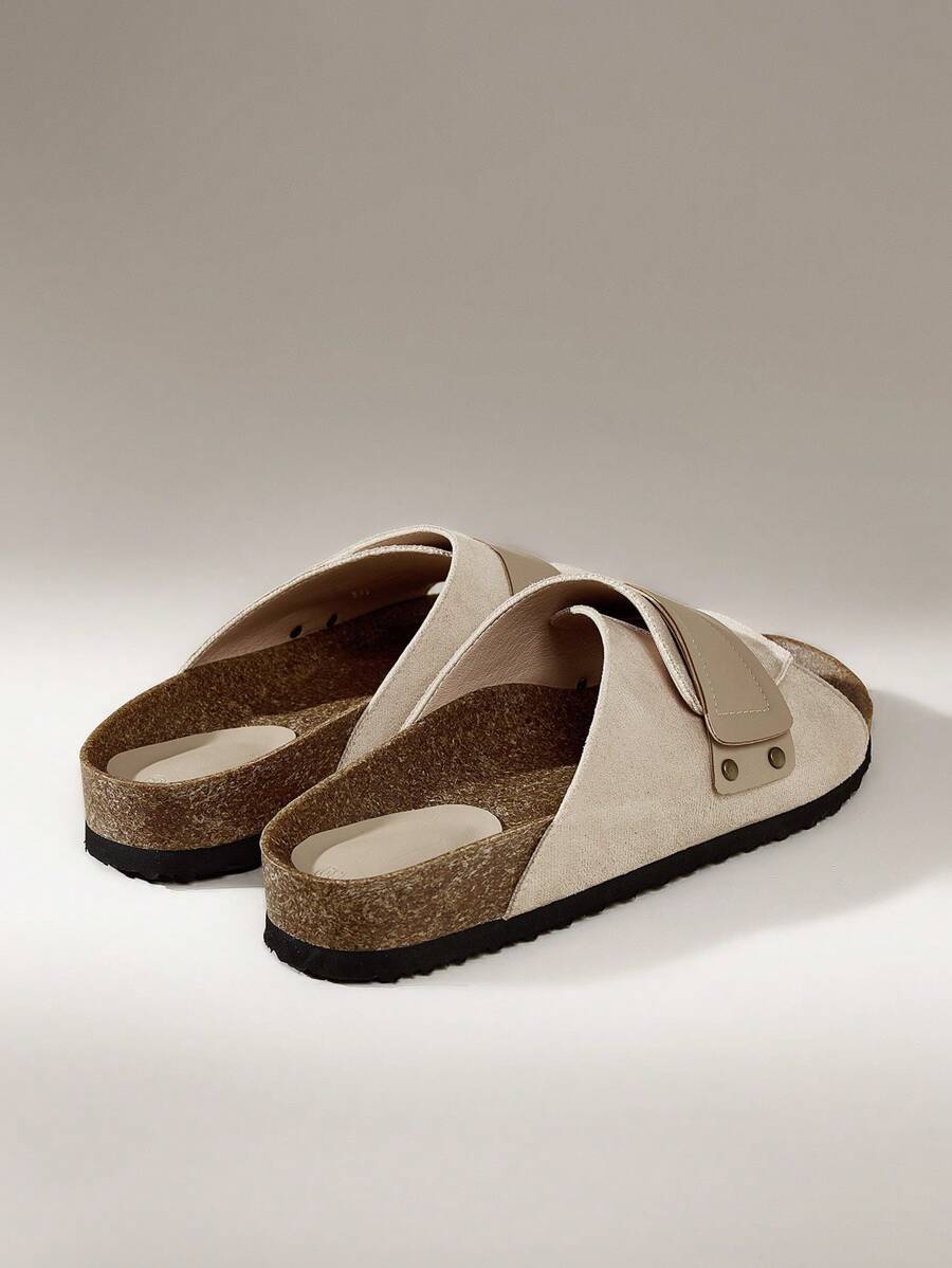 Solecia Women's Thick Sole Mule Slip-On Shoes, Closed-Toe, Spring ...