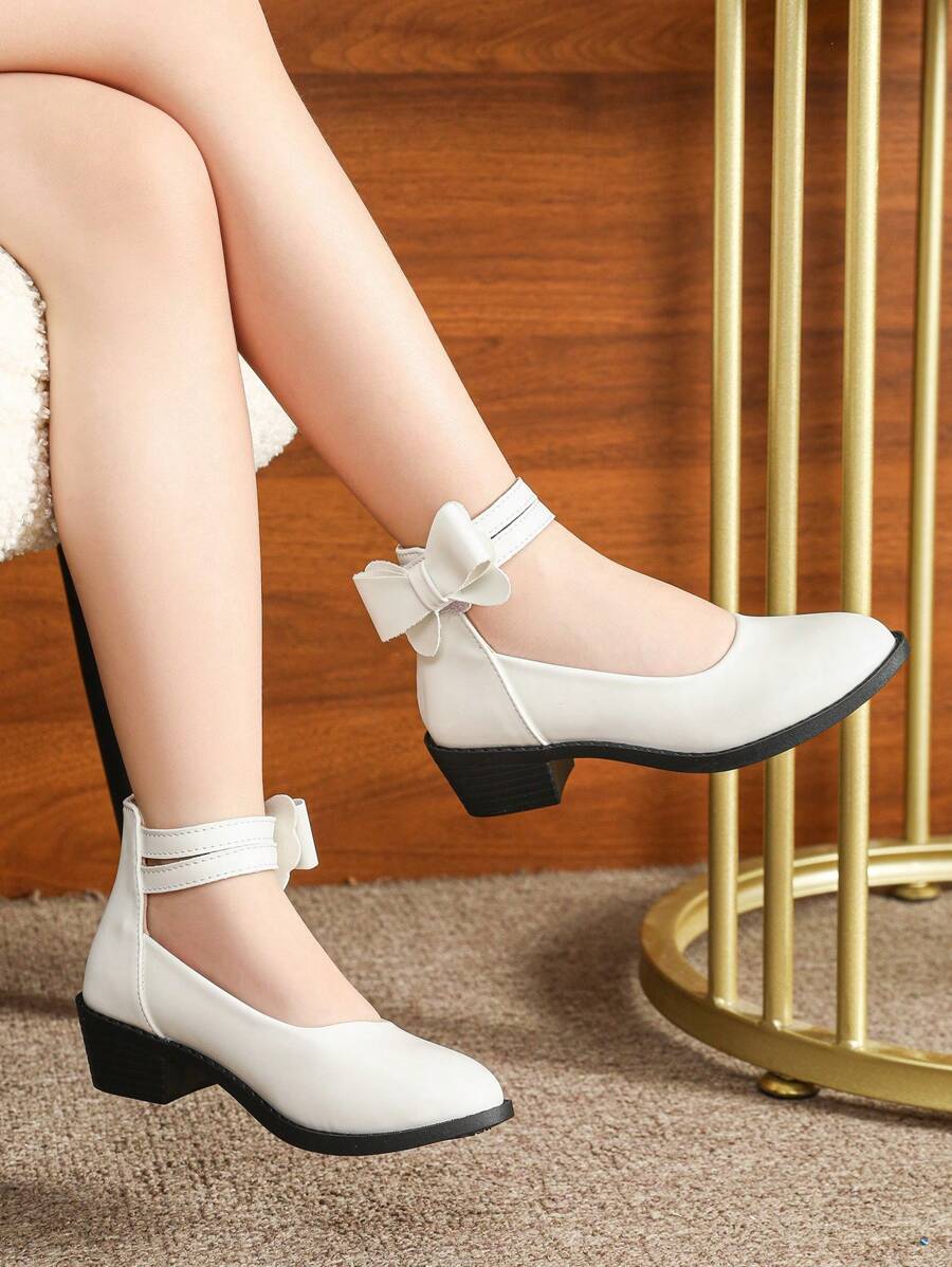 Attention: Children's High Heel Shoes For Girls, White Kids Heels ...