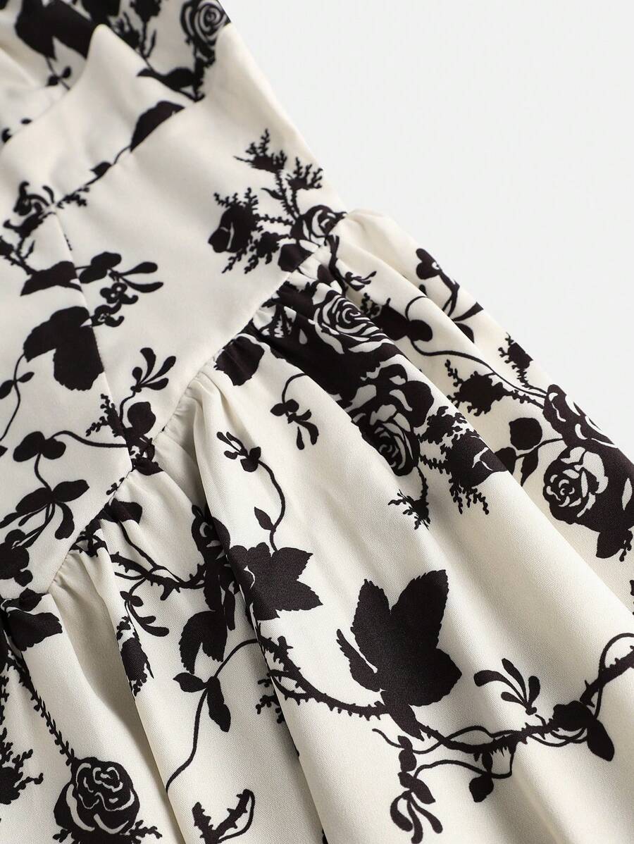 Girlism Tween Girls' Spaghetti Strap Floral Allover Print Dress | SHEIN UK