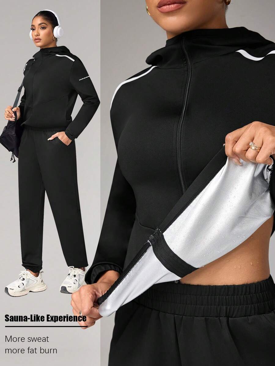 SHEIN Sport Studio Women's Sweat Enhancing Yoga Activewear With ...