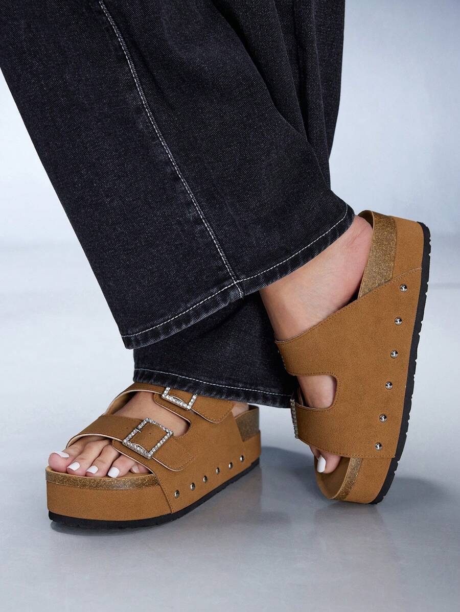 Solecia New Vintage Women's Platform Wedge Sandals, Thick Soft Cork ...