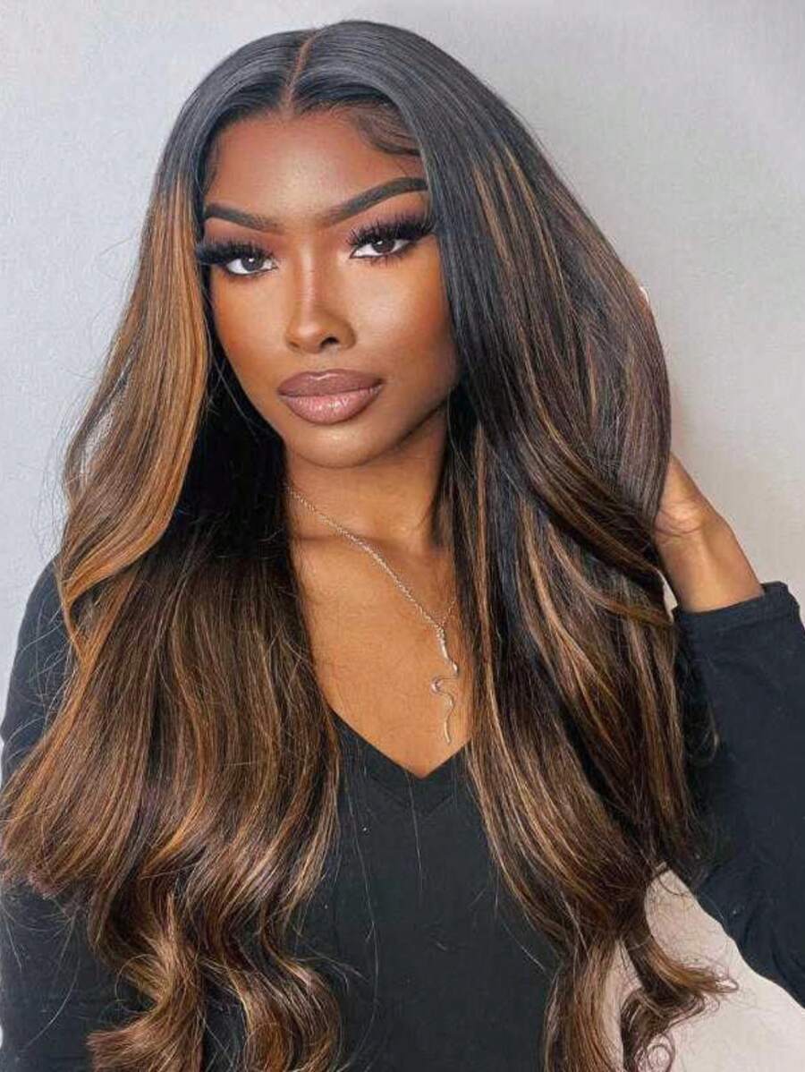 3D Body Pre Bleached Invisible Knots Pre Cut Plucked Pre Everything Wig ...