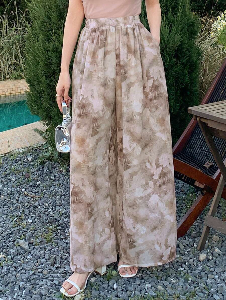 DAZY Summer New Comfortable Casual Pants, Jacquard Fabric, Loose Fit ...